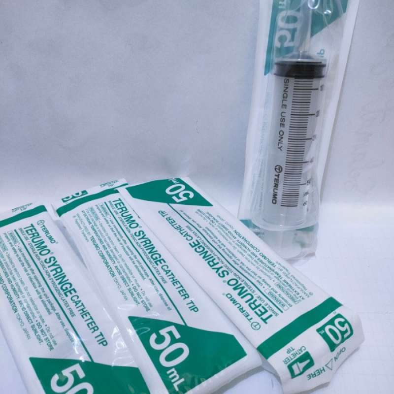 Promo Spuite 50 Cc/ml Terumo Syringe Catheter Tip Diskon 40% Di Seller ...