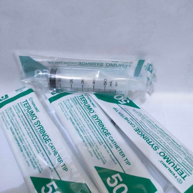 Promo Spuite 50 Cc/ml Terumo Syringe Catheter Tip Diskon 40% Di Seller ...