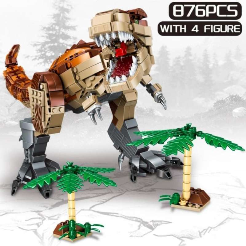Jual Mainan Lego Dinosaurus Lego Jurassic Tyrannosaurus T-Rex di Seller ...