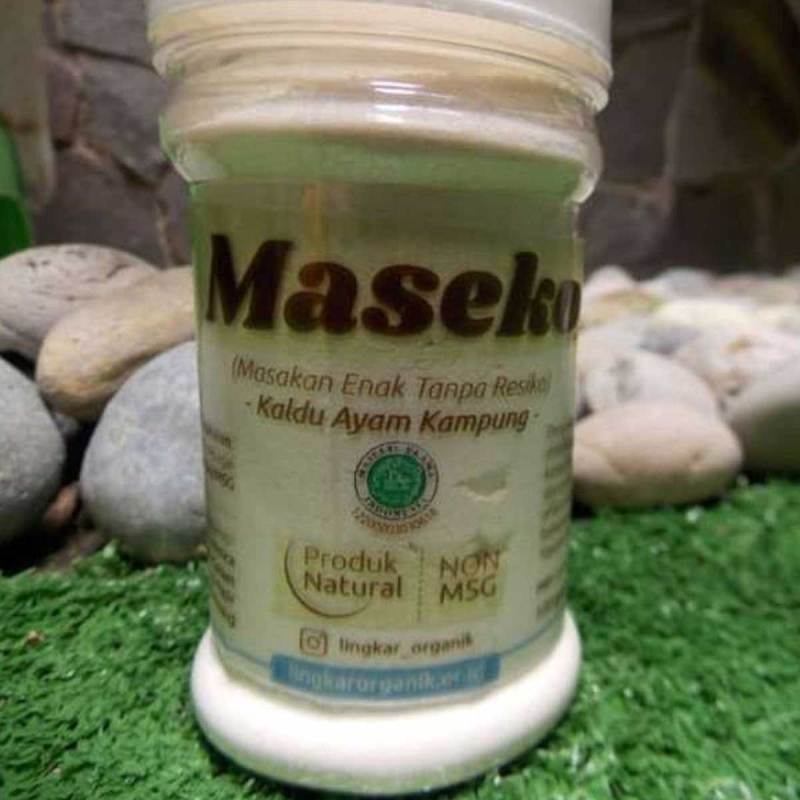Jual Lingkar Organik Maseko Kaldu Ayam Penyedap Rasa [Botol/ Pekanbaru ...