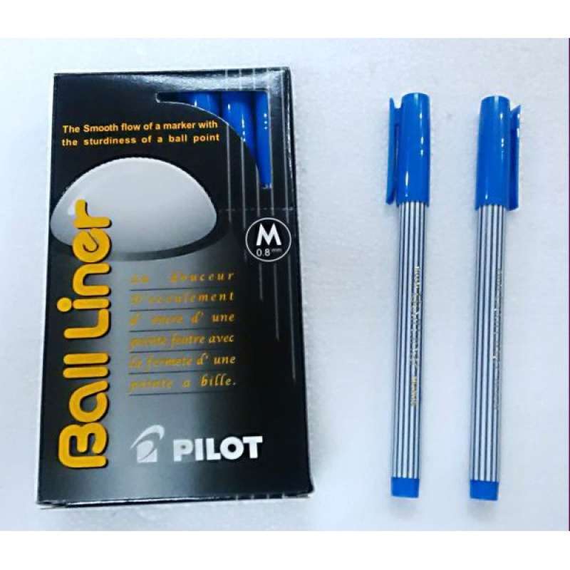 Jual Pulpen Pilot Ball Liner / Pulpen Pilot Balliner 0,8 - Biru (lsn ...