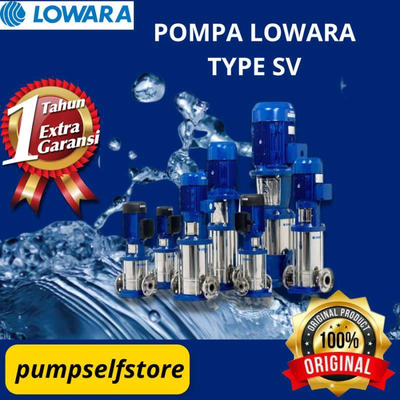 Jual Mesin Pompa Listrik Pendorong Tekanan Air Ledeng Mesin Air Lowara ...