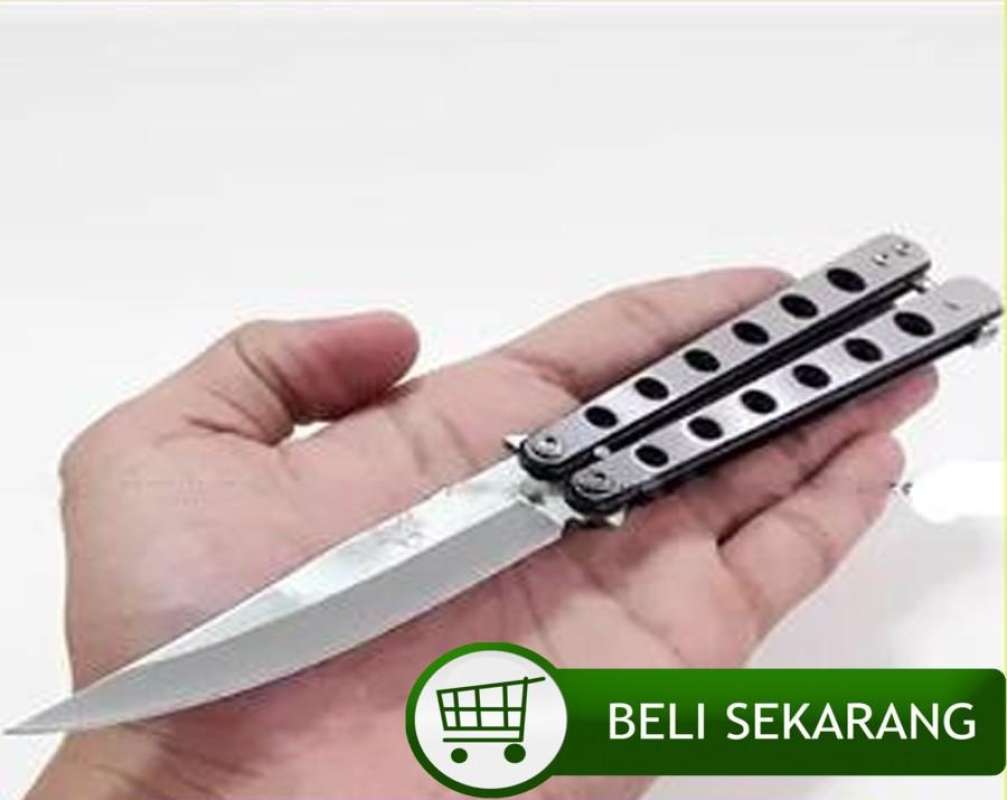 Jual Balisong - Pisau Lipat Balisong Benchmade Stainless Steel Model ...