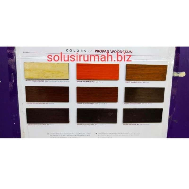 Jual PROPAN WOODSTAIN KELAS MOWILEX PWS WATERBASE TULIS WARNA ATAU ...