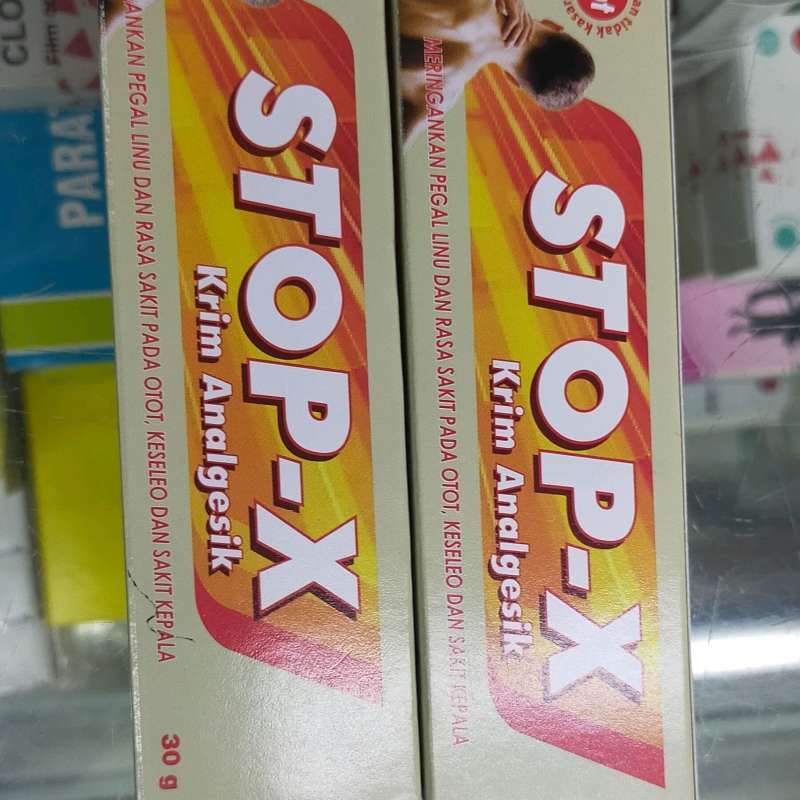 Jual STOP-X Krim Analgesik Obat [15 g] di Seller Saif shop - Pal Meriam ...