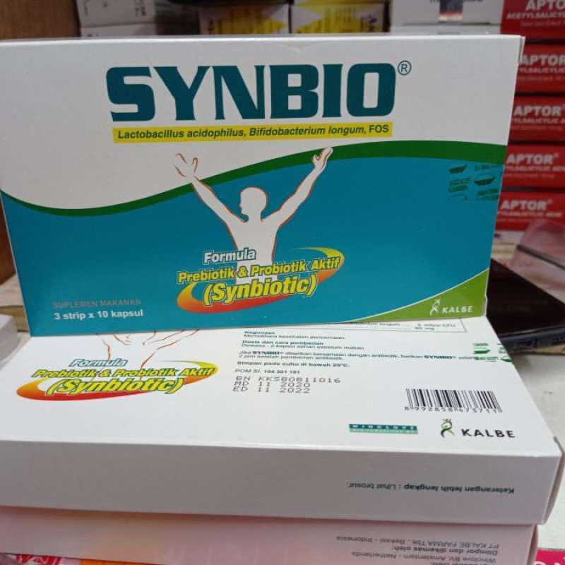 Jual Bulan Ini Aja Kak! Synbio Probiotik Box 30 Kapsul Bulan Ini Aja ...