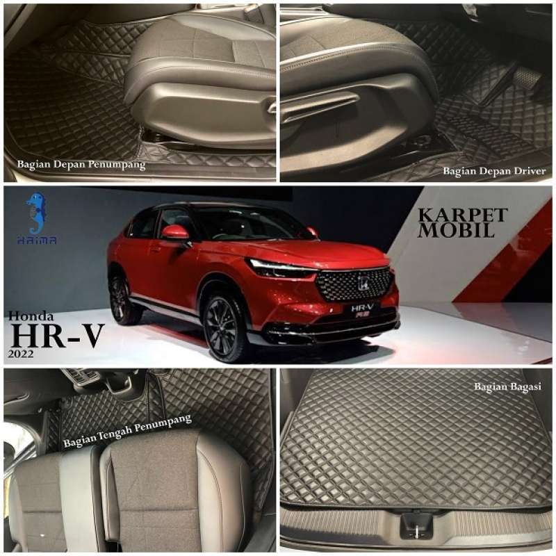 Promo ORIGINAL HAIMA Karpet 7D Mobil Honda HRV 2022 FULL BAGASI Diskon ...