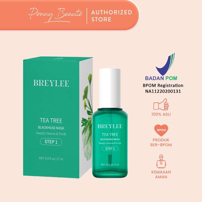 Jual Breylee Tea Tree Blackhead Mask (step 1) - 17ml Di Seller Ponny ...