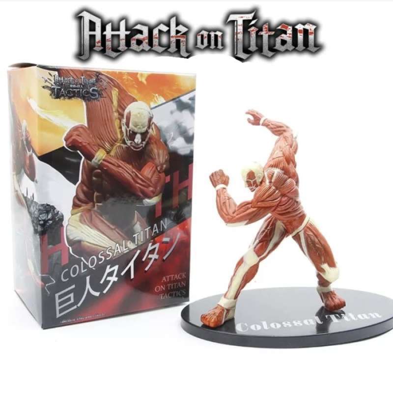 Jual Action Figure Attack On Titan Colossal Titan Form Pajangan ...