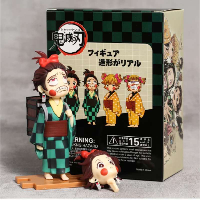 Jual Tanjiro Geisha Demon Slayer Action Figure Kimetsu No Yaiba di ...