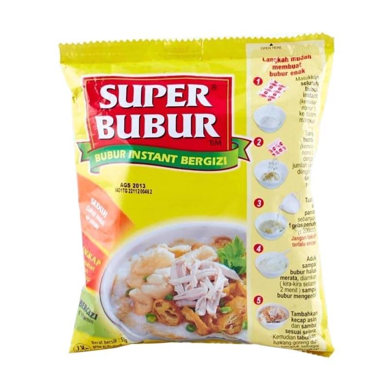 Jual Super Bubur Ayam Makanan Instan [45 G] Di Seller Cilla_market ...