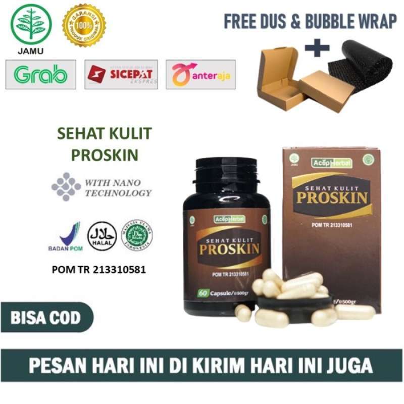 Promo Obat Kulit Bersisik Bernanah Gatal Koreng Luka Infeksi - Proskin ...