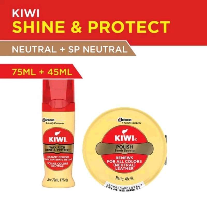 Jual KIWI Paste SP Neutral 45ml + Shine & Protect Neutral 75ml di Seller RGSSHOP1 - Kota Jakarta ...
