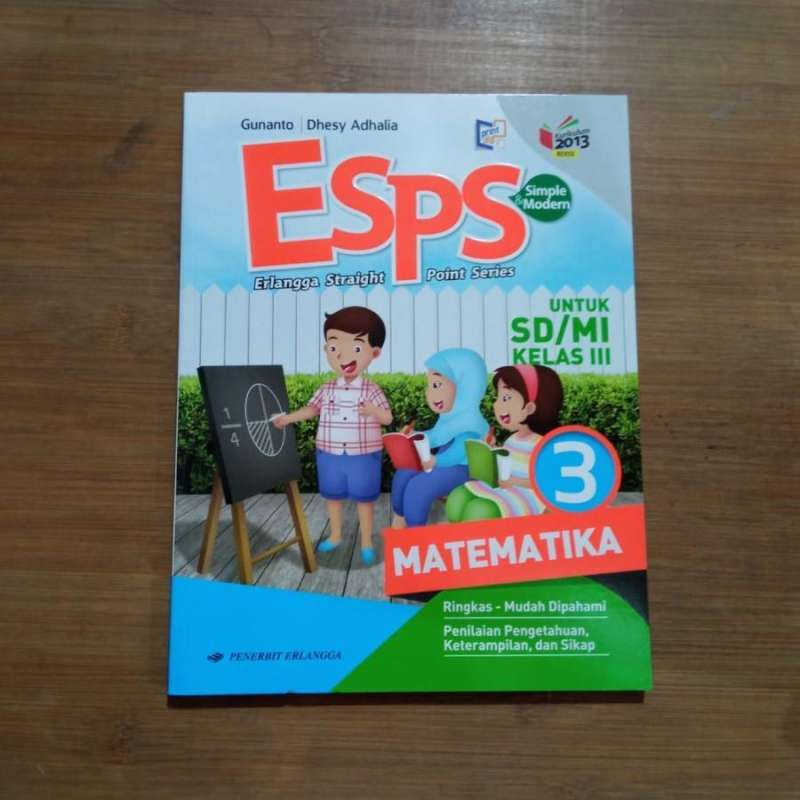Jual Esps Matematika 3 Untuk Sd/mi Esps Matematika Kelas 3 K13n Di Seller Mosily Stationery ...