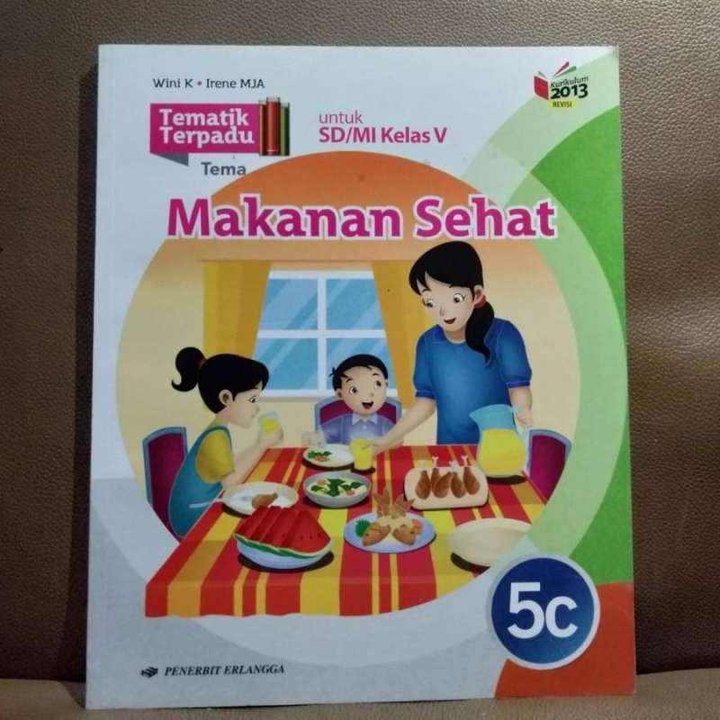 Jual Buku Tematik Terpadu 5c Kelas 5 Sd Fransiska Erlangga K13n Di Seller Mosily Stationery ...