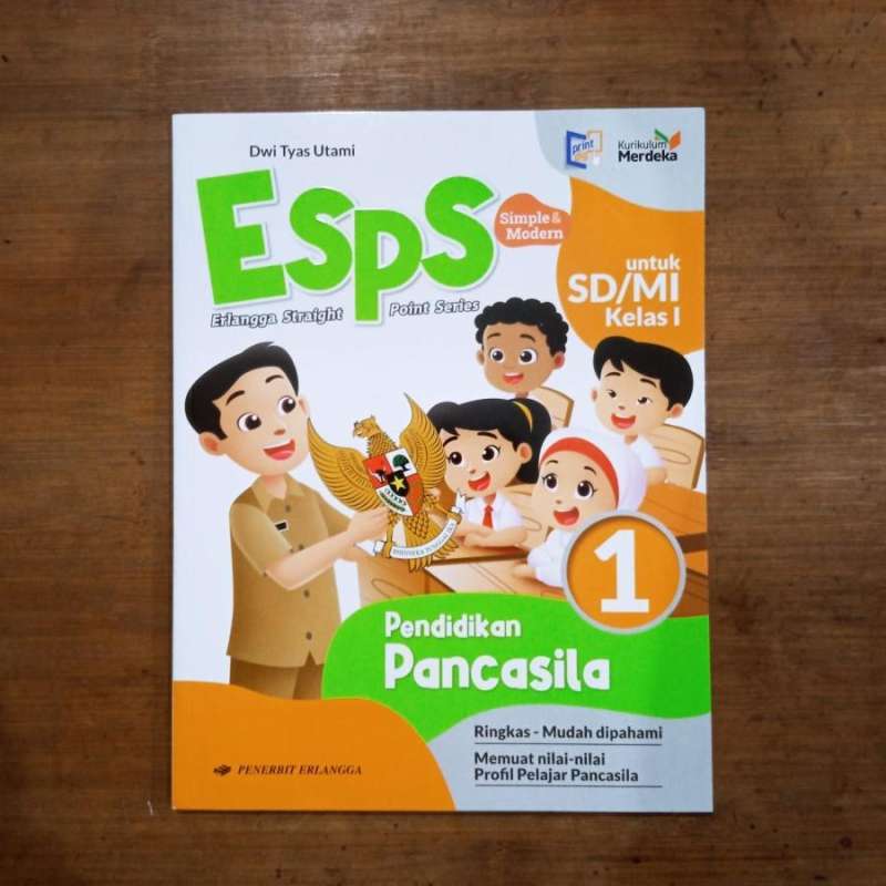 Jual ESPS PENDIDIKAN PANCASILA KELAS 1 SD / MI ERLANGGA KURIKULUM MERDEKA di Seller MOSILY ...