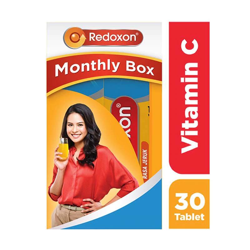 Jual Redoxon Vitamin C + Zinc Rasa Jeruk Multivitamin & Suplemen [30 ...