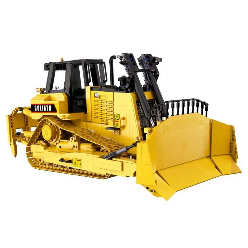 Jual Double E CADA Master Bricks Heavy Bulldozer C61056W Remote Control ...