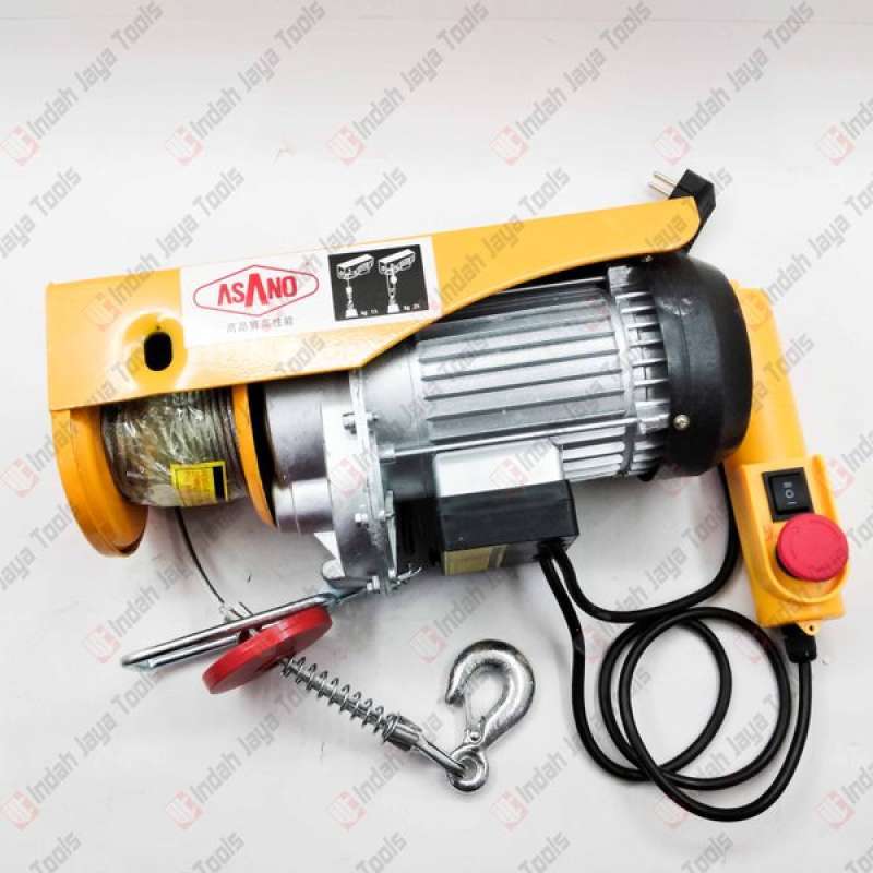 Jual Electric Hoist 600 Kg - Katrol Elektrik Takel Listrik PA600 Wire ...