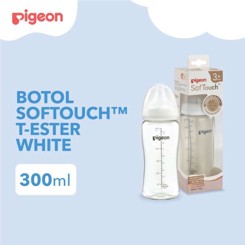Promo Pigeon Softouch T-ester Wide Neck Bottle 200ml - Botol Susu Bayi - Botol Susu Anak - 200ml ...