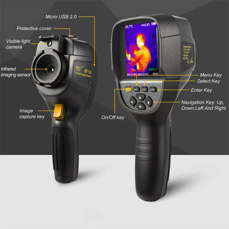 Jual Hti Ht-19 Hti Imager Infrared Thermal Camera [320 X 240 Pixels] Di ...