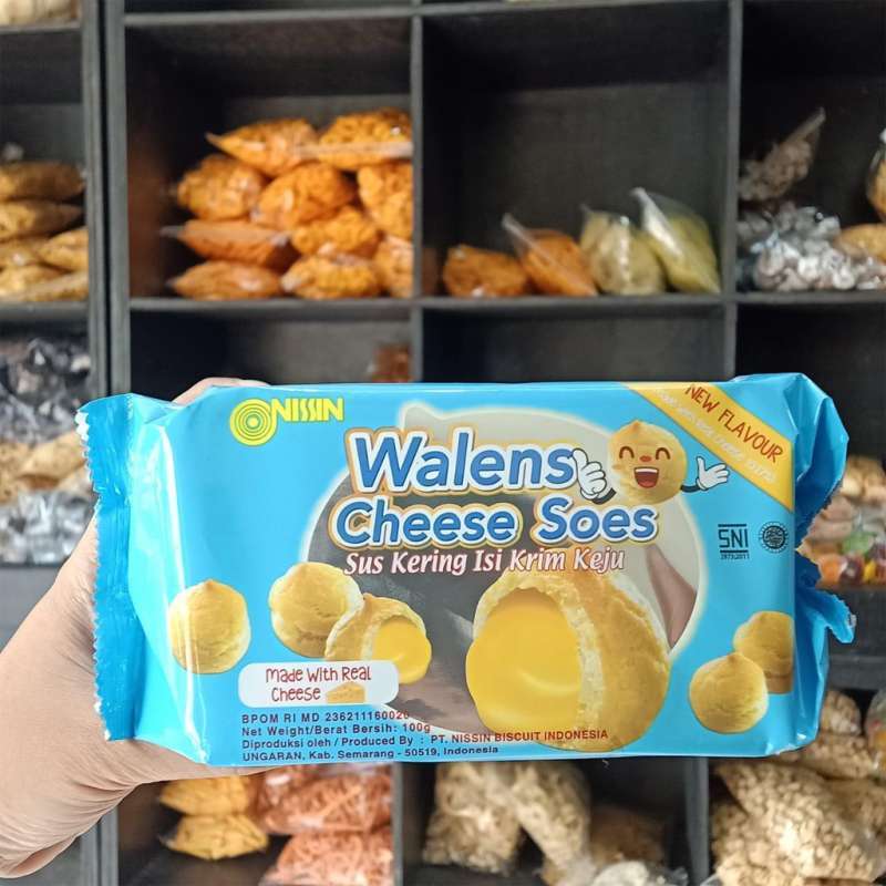 Jual Nissin Snack Sus Kering Isi Keju Walens [100 Gr] Di Seller Juara ...