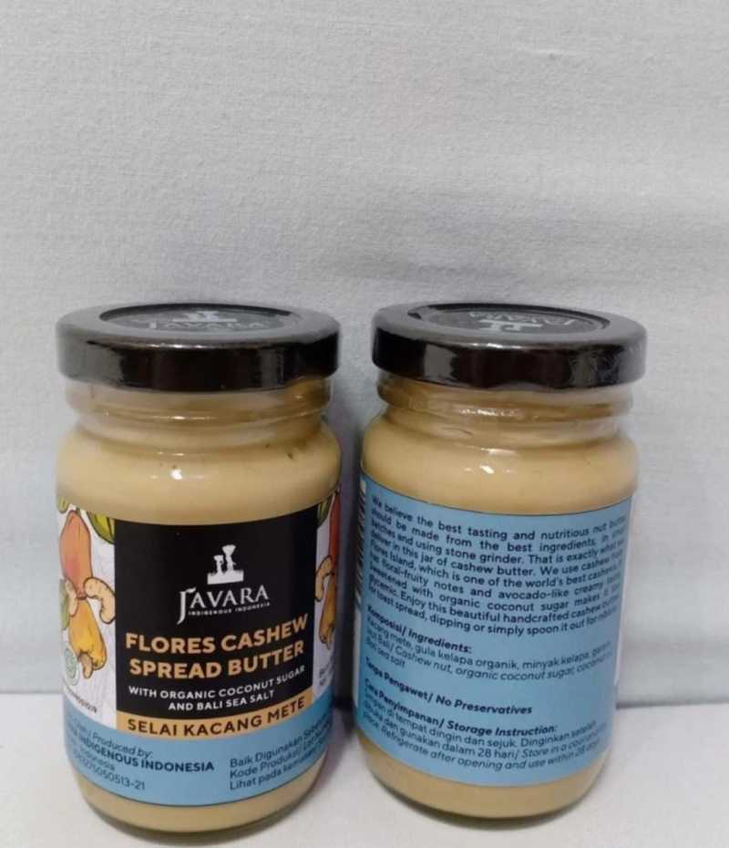Jual Javara - Flores Cashew Spread Butter (selai Kacang Mete) - 130 Gr ...