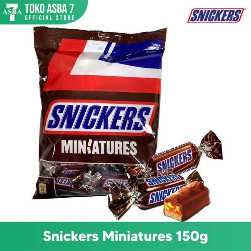 Jual Snickers Miniatures 150g di Seller TOKO ASBA7 - Kota Jakarta Timur ...
