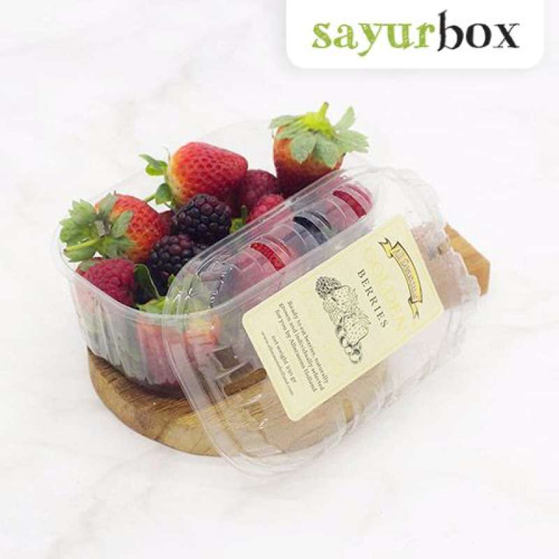 Jual Mixed Berries Hidroponik Hidroponik 250 gram Sayurbox - JKT Halal ...