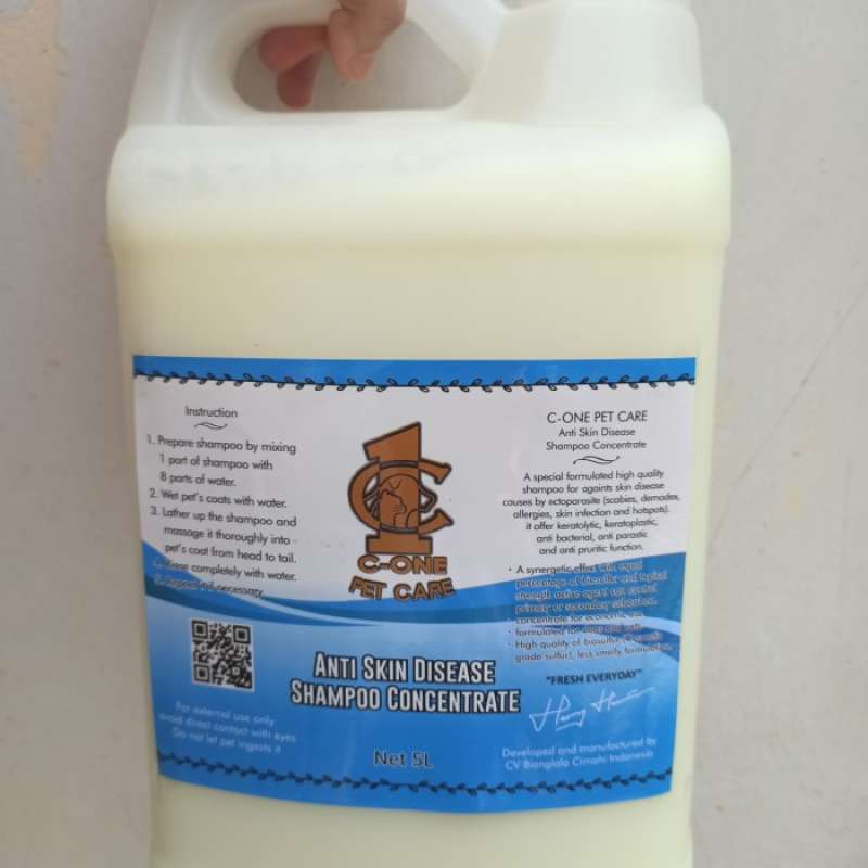 Promo C-One Anti Skin Disease Shampoo Concentrate 5L Diskon 17% di ...