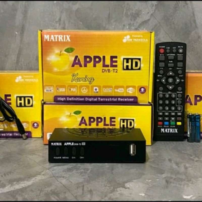 Jual Set Top Box Matrix Mini DVBT2 Matrix Kuning Youtube di Seller One ...