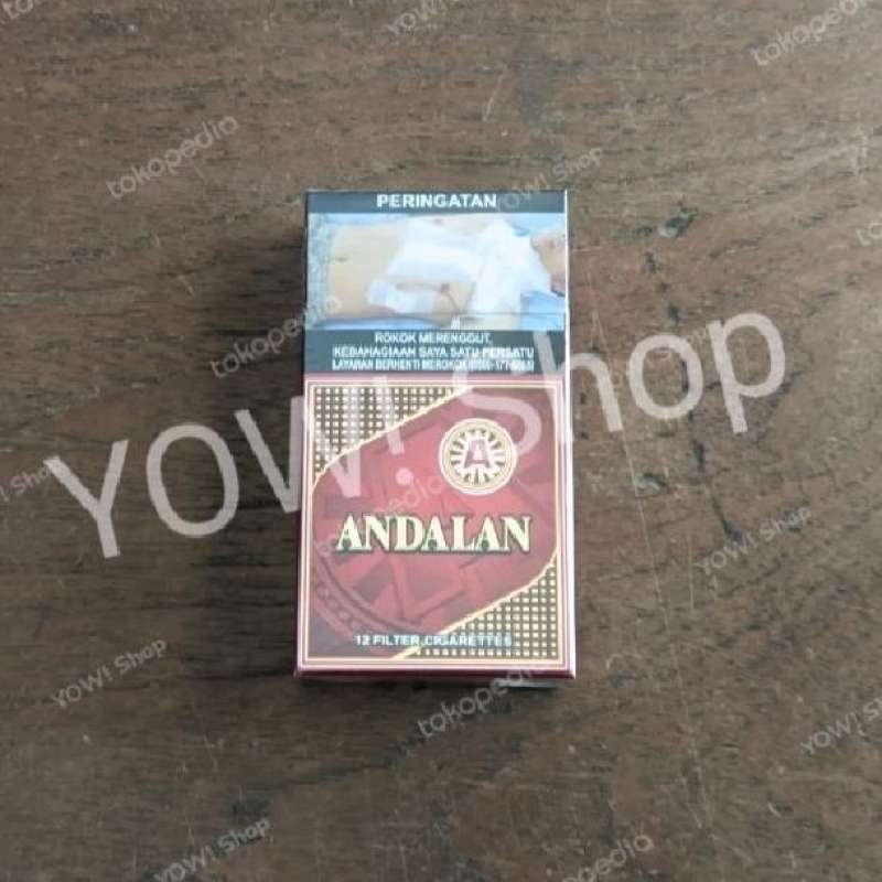 Jual Rokok Andalan Filter isi 12 batang /pack /bungkus di Seller YOW ...