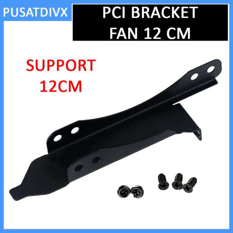 Jual PUSATDIVX PCI BRACKET FAN KIPAS COOLING 12CM DUAL FANS VGA GPU ...