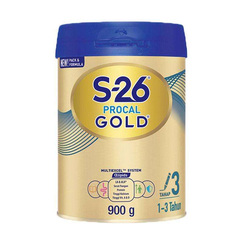 Jual Tahap 3 900gr - S-26 Procal Gold Tahap 3 Susu Formula Kaleng Anak 900g 900 g di Seller MS ...
