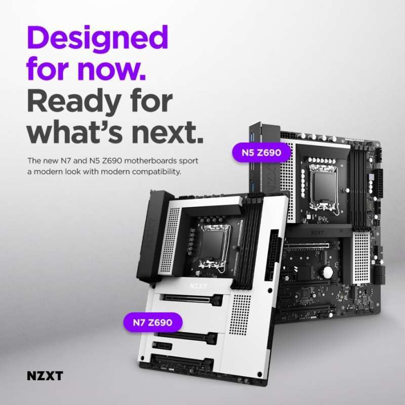 Jual Nzxt N7 Z690 Motherboard Intel Lga1700 Alder Lake Di Seller Nexus ...