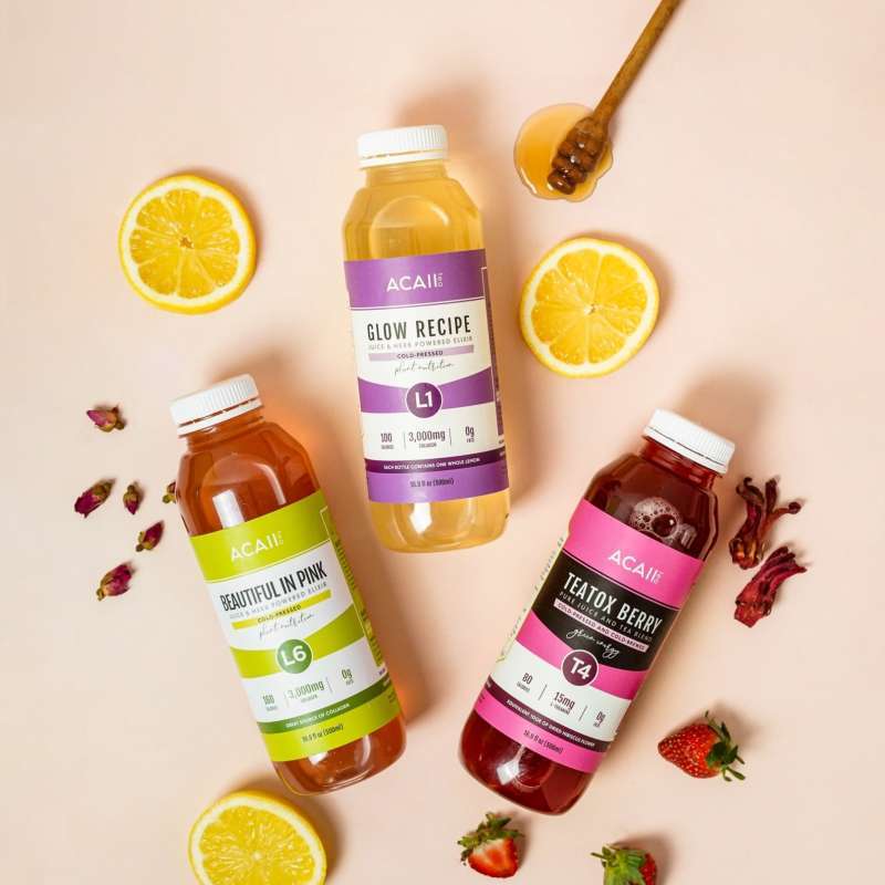 Promo Acaii Tea Glowing Skin (6x500ml) Diskon 10% Di Seller Acaii Tea ...
