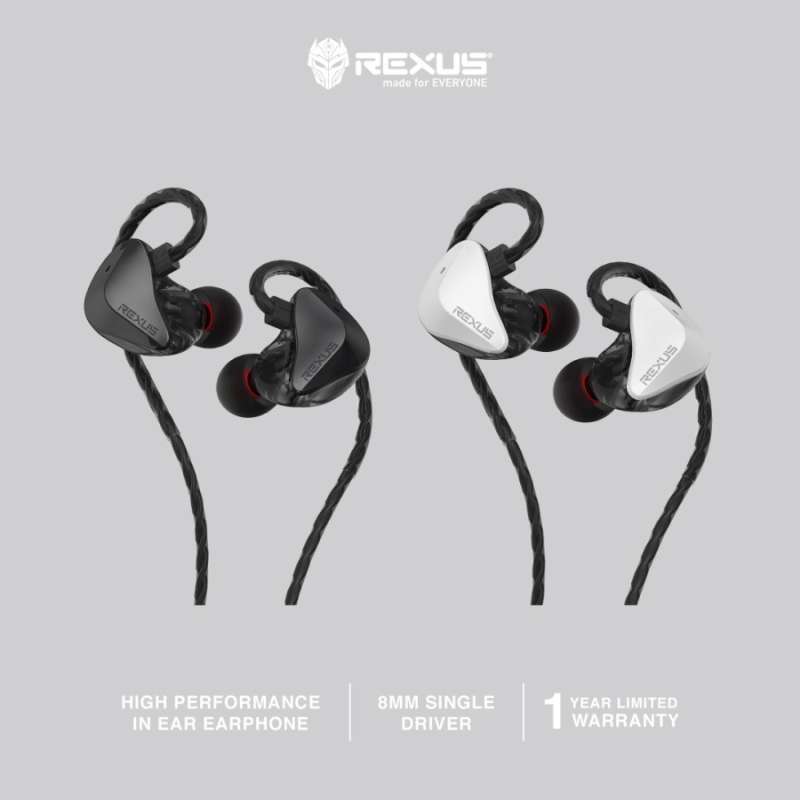 Jual Rexus Earphone Ez4 With Mic - Gaming Earphone - Putih Di Seller ...