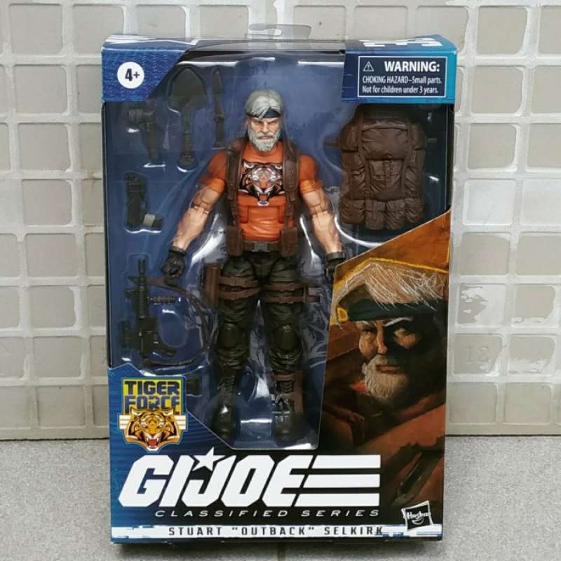 Promo Gi-joe Classified Series Gijoe Stuart Outback Selkirk Tiger Force ...