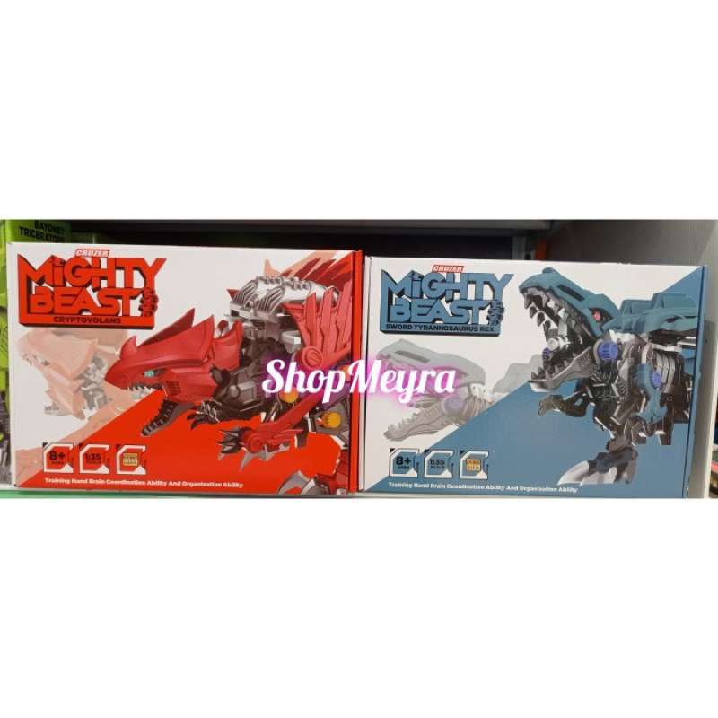 Promo Cruzer Mighty Beast Sword Tyrannosaurus Rex / Cryptovolans Diskon ...