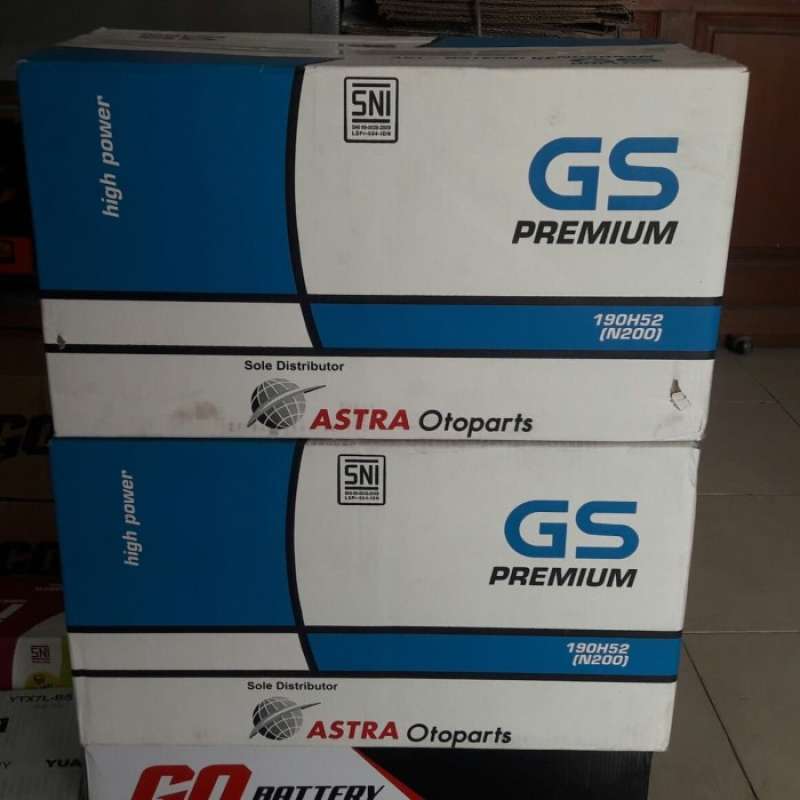 Promo N200 GS ASTRA 12V 200Ah Aki basah 12volt 200 Ah Diskon 23% di ...