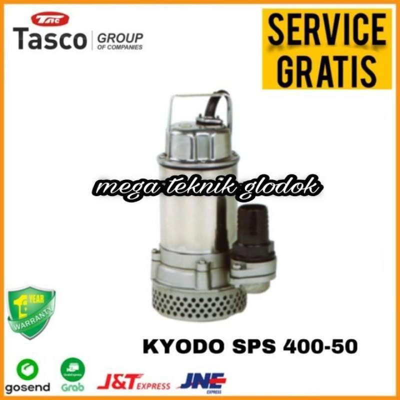 Jual Pompa Celup Stainless Steel / Submersible Pump Kyodo SPS 400-50 di ...