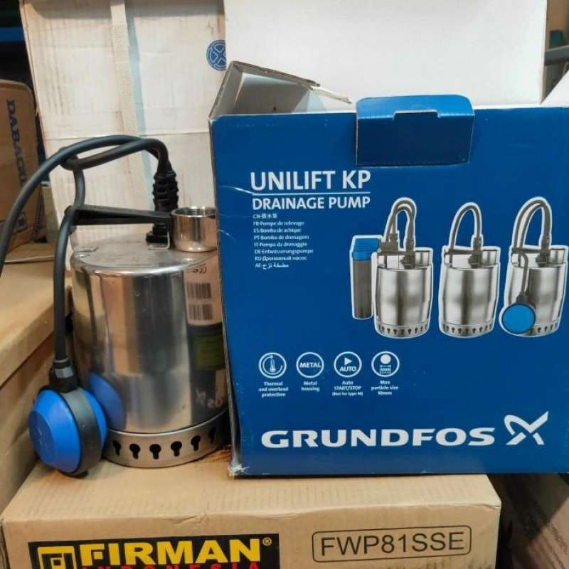 Jual Pompa Celup Kolam Ikan Grundfos KP 150 A Submersible Pump Stainles di Seller Mega Tehnik ...