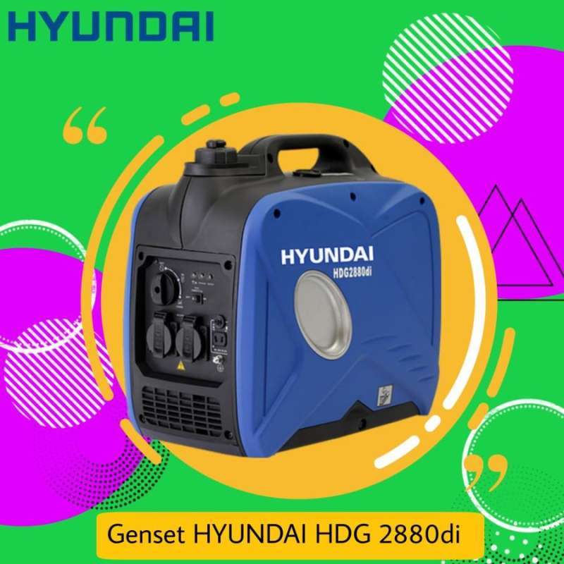 Jual Mesin Genset Silent Hyundai Hdg2880di Generator Portable Inverte ...