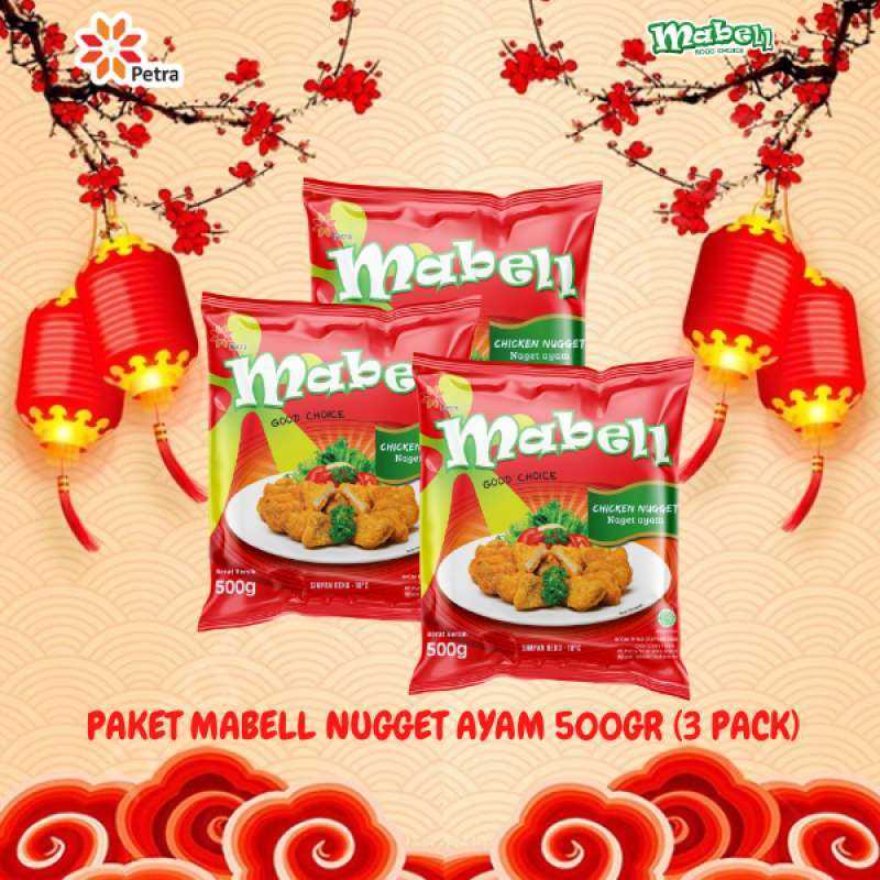 Jual Mabell Nugget Chicken 500 Gram (harga Yang Tertera Sudah Dapat 3 ...
