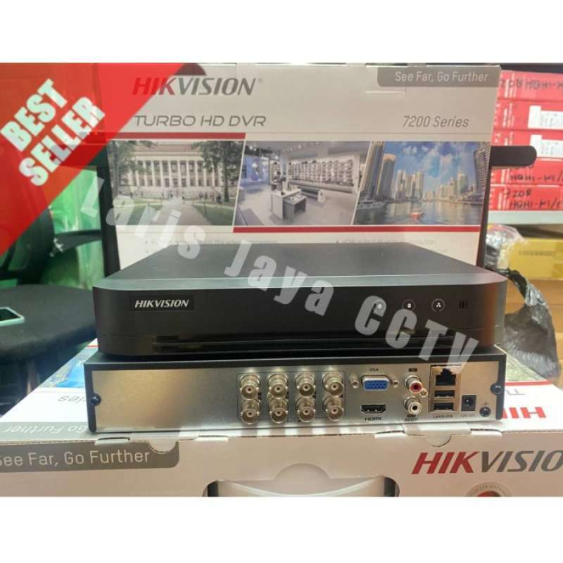 Jual DVR HIKVISION 8 CHANNEL DS-7208HQHI-M1/E SUPPORT UP TO 5MP ...