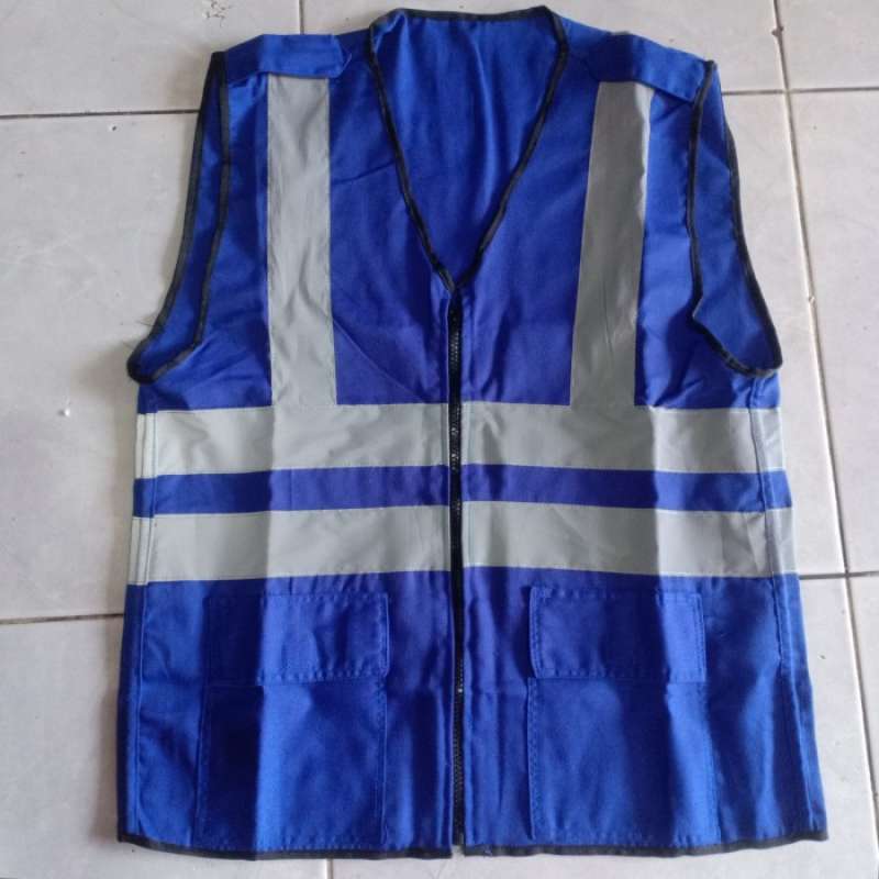 Jual rompi drill safety biru di Seller Odettee Shop - Wanasari, Kab ...