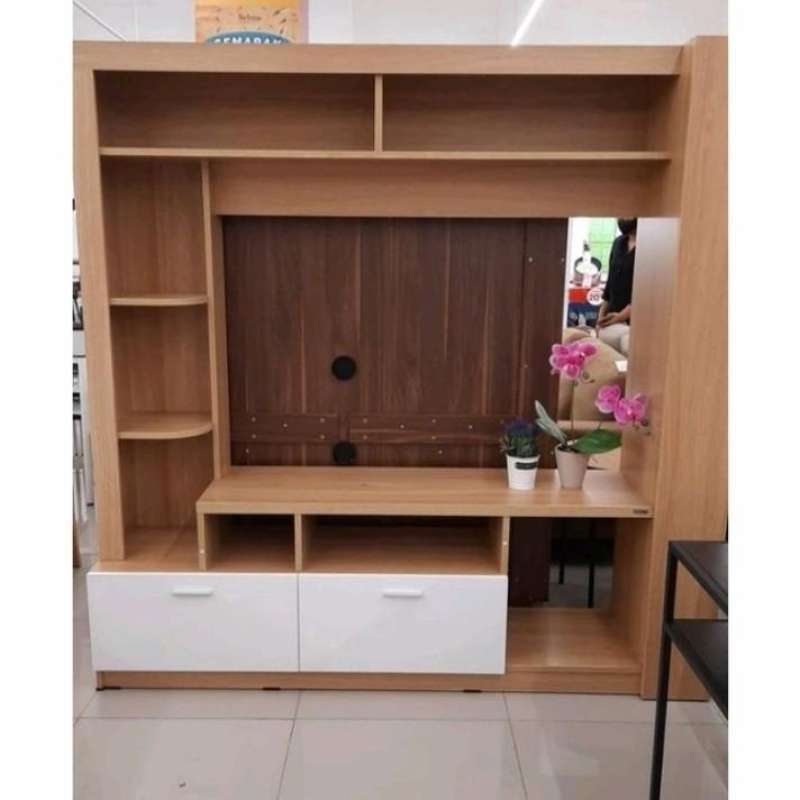 Jual Lemari Tv Informa Colmar Oak Rak Tv Stand Tv Meja Tv Tempat Tv Di ...