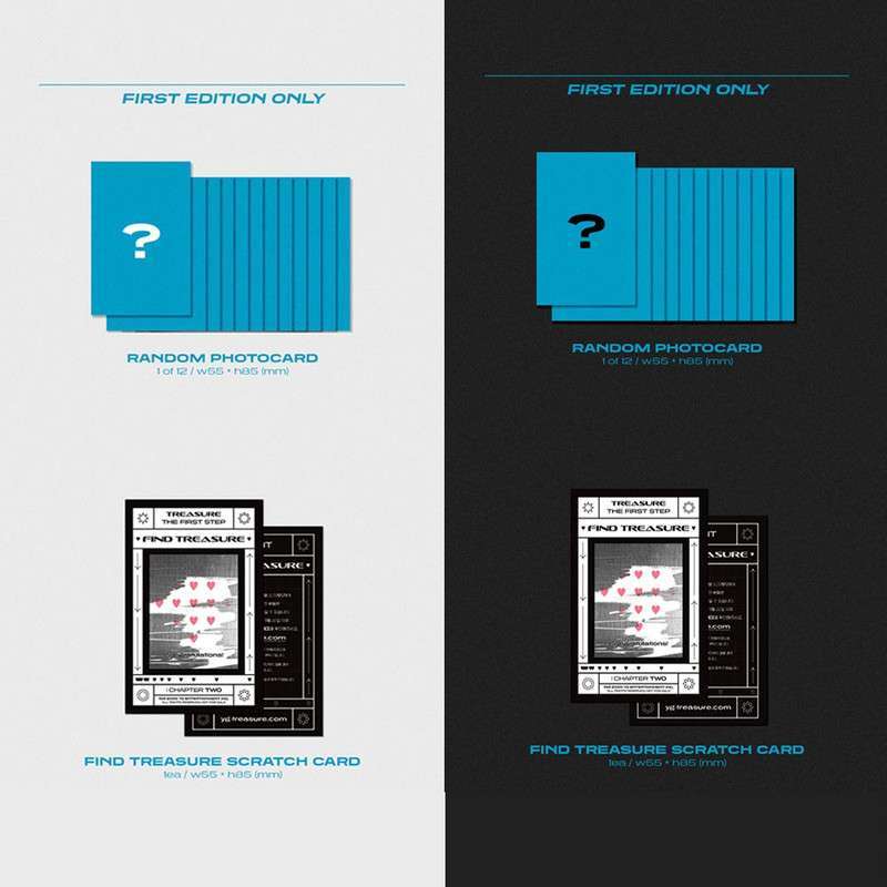 Jual Treasure 2nd Single Album The First Step Chapter Two Di Seller ...