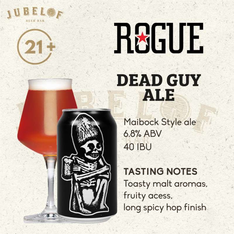 Jual Craft Beer Rogue Dead Guy Ale (Pack of 3) di Seller Jubelof Beer ...