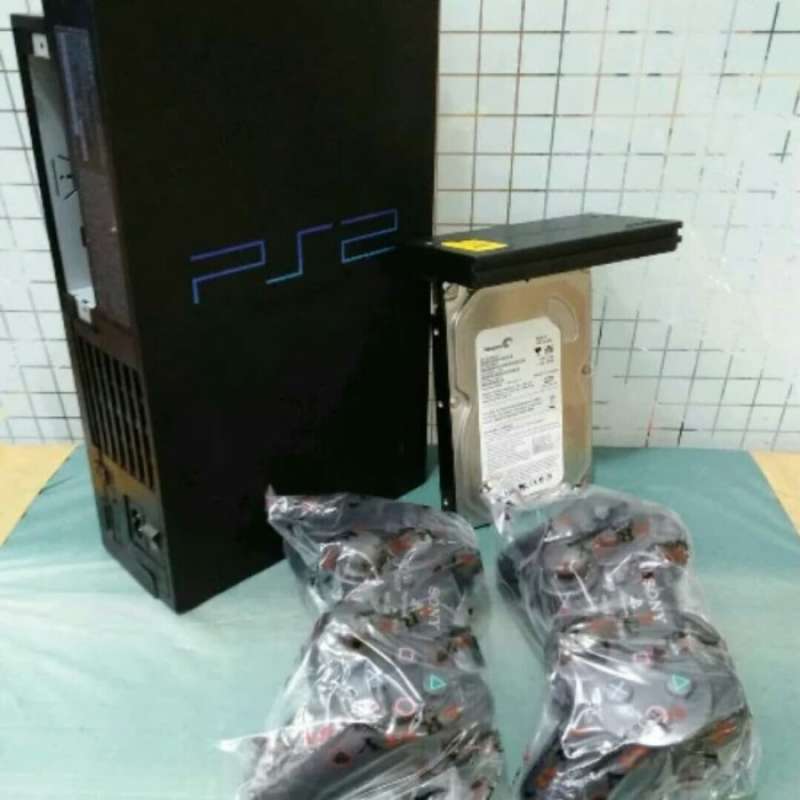 Promo PS2 HDD NA 160GB 2.STICK FULL GAME Diskon 12% di Seller rooms ...